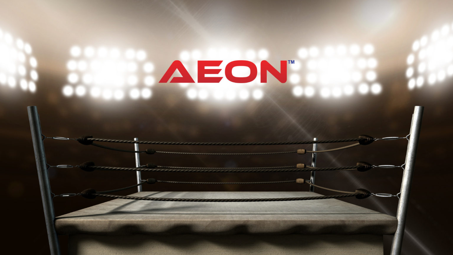 LED Lights for Boxing & MMA Rings | AEON
