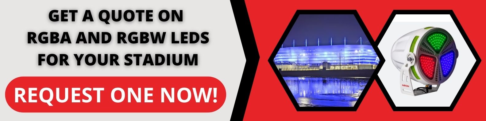 RGBA and RGBW Floodlights | AEON LED Lighting