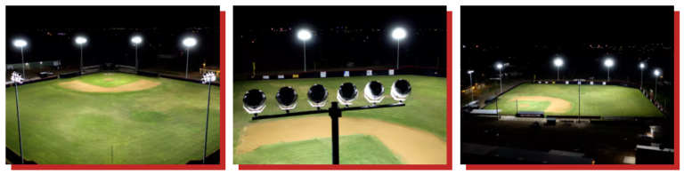 Baseball and Softball Field Lighting Standards | Aeon LED